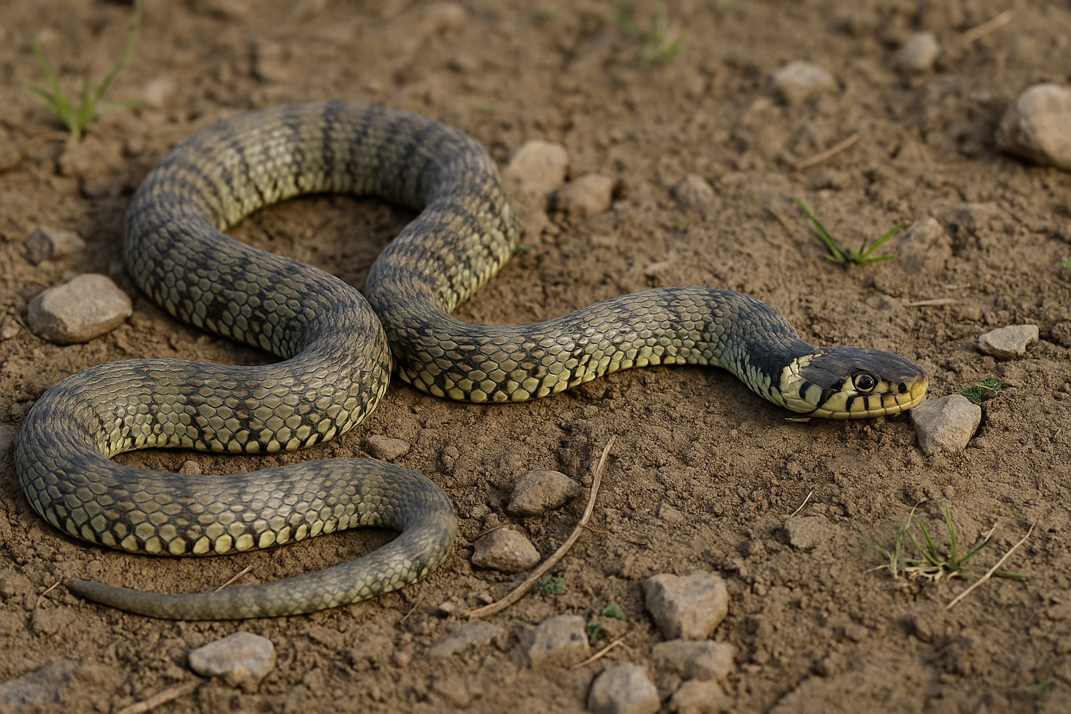 Couleuvre française : comment reconnaître ces serpents inoffensifs de ...